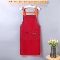 China Work Apron Support 7 Days Sample Order Lead Time Newest Fashionable Cotton Apron for sale
