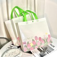 China Non Woven Tote Bag with Curved Corners and Customized Color Eco Shopping Customized for sale