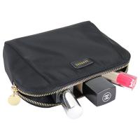 China Customized Makeup Pouch Fashion Style Waterproof Nylon Cosmetic Bag with Big Capacity for sale