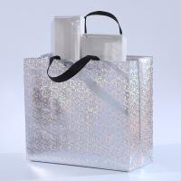 China Customized Non-Woven Shopping Bag With Logo Eco Friendly Fabric Grocery White Tote Bags for sale
