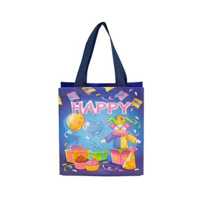 China Newest Fashionable Recyclable Non-woven Grocery Bag With Logo for Medium-Sized Items for sale