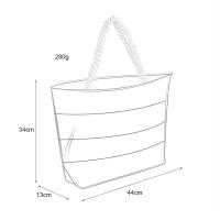 China Women's Casual Tote Bag with Two Handles Custom Beautiful Design Color Canvas Handbag for sale
