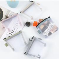 China Acceptable OEM/ODM Customized Color Portable Mesh Washbag for Recycled Logo Storage for sale