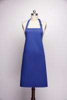 China Custom Logo Printed Green Linen Women Cotton Apron With Logo Newest Fashinable Style for sale