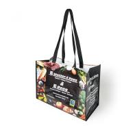 China Customized Printing Non-Woven Resuable Fabric Shopping Tote Bags with Logo for sale