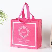 China Customized Printing Non-Woven Resuable Fabric Shopping Tote Bags with Logo for sale