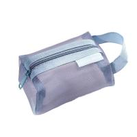 China Daily School Life Waterproof Nylon Polyester Mesh Custom Logo Small Travel Makeup Bag for sale