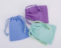 China Custom Logo Accepted Cotton Linen Drawstring Bag for Eco Friendly Gift Packaging for sale