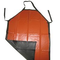 China Handmade Leather Custom Logo Printing Apron Heat Resistance BBQ Work Tool Apron for Men for sale