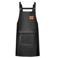 China Custom Fashion Leather Chef Apron for BBQ and Work Tool Support 7 Days Sample Order for sale