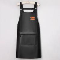 China Custom Fashion Leather Chef Apron for BBQ and Work Tool Support 7 Days Sample Order for sale