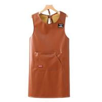 China Unisex Heavy Duty Genuine Leather Work Apron for Chef Butcher Metalworker Carpenter for sale
