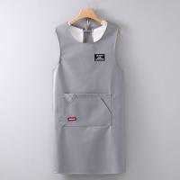 China Unisex Heavy Duty Genuine Leather Work Apron for Chef Butcher Metalworker Carpenter for sale
