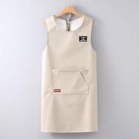 China Unisex Heavy Duty Genuine Leather Work Apron for Chef Butcher Metalworker Carpenter for sale