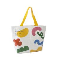 China Eco-friendly PP Woven Bag with Heavy Duty Custom Design Full Color Printing Laminated for sale