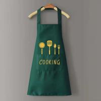China Denim Apron Customized Logo for Chef Sublimation Waterproof Cotton Polyester Apron for sale