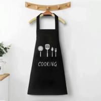 China Denim Apron Customized Logo for Chef Sublimation Waterproof Cotton Polyester Apron for sale