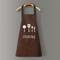 China Denim Apron Customized Logo for Chef Sublimation Waterproof Cotton Polyester Apron for sale