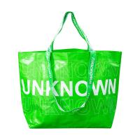 China Custom Printing PP Woven Laminated Shopping Bags with Custom Logos in Customized Color for sale