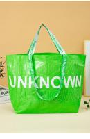 China Custom Printing PP Woven Laminated Shopping Bags with Custom Logos in Customized Color for sale