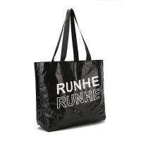 China Custom Size Fashion Tote Bag with Multi Color Logo Printed Laminated PP Woven Material for sale