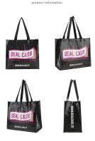 China Custom Size Fashion Tote Bag with Multi Color Logo Printed Laminated PP Woven Material for sale