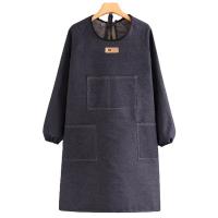 China Working Apron Denim Fabric Oil-resistant Thickened Waterproof Silk Screen Printing for sale