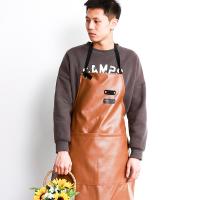 China Uniform Heavy Duty Genuine Leather Tool Apron for Chef Butcher Metalworker Carpenter for sale