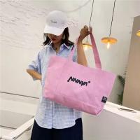 China Custom Printed Eco Friendly Recycled Plain Bulk Cotton Canvas Grocery Shopping Tote Bag for sale