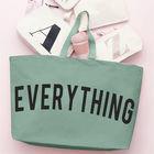 China Unisex Custom Printed Fabric Shopping Tote Bag with Large Capacity and Customized Color for sale