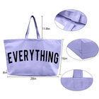 China Unisex Custom Printed Fabric Shopping Tote Bag with Large Capacity and Customized Color for sale