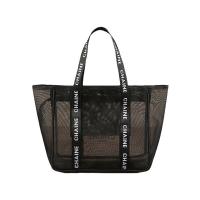 China Custom Logo Tote Bag Large Market Grocery Shopper Gift Beach Net Nylon Mesh Shopping for sale