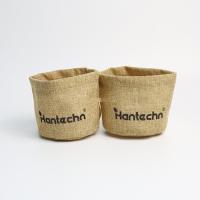 China Custom Eco Friendly Logo Printed Waterproof Recycled Portable Flower Pot Planting Bag for sale