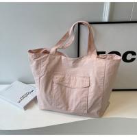 China Single Handle Shopping Bags Extra Heavy-weight Large Personalized Tote Cotton Canvas for sale