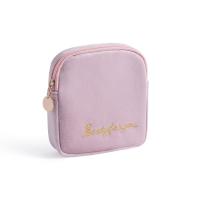 China Personalized Logo Custom Makeup Bag Cases Pouch Set Private Label Velvet Cosmetic Bag for sale