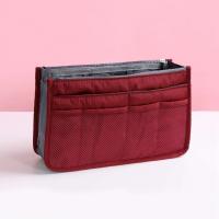 China Custom Felt Makeup Bag with Hard Handles The Perfect Addition to Your Collection for sale