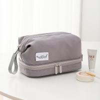 China Custom Logo Printed Eco Friendly Vanity Case Velvet Zipper Pouch for Makeup Cosmetic for sale