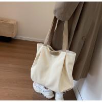 China Luxury Woman Tote Handbag Fashion Crossbody Tote Bag Canvas With Pockets Custom Logo Polyester Lining for sale