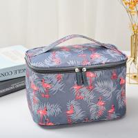 China Professional Makeup Box with Zipper Closure Fashion Style Custom Cosmetic Box for sale