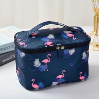 China Professional Makeup Box with Zipper Closure Fashion Style Custom Cosmetic Box for sale