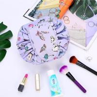 China Custom Logo Print Oxford Drawstring Cosmetic Bag for Newest Fashionable Style for sale