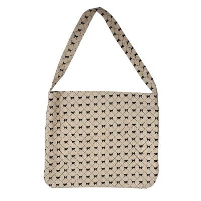 China Women's Large Capacity Korean Ins Printed Shoulder Bag for Commuting and Shopping for sale