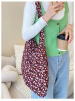 China Women's Large Capacity Korean Ins Printed Shoulder Bag for Commuting and Shopping for sale
