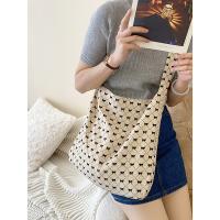 China Women's Large Capacity Korean Ins Printed Shoulder Bag for Commuting and Shopping for sale