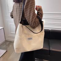 China Women's Washable Canvas Tote Bag with PU Leather Handle Open Closure and Durable for sale