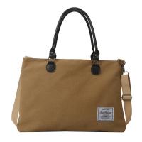 China None Decoration Cotton Large Shopping Tote Bag With Pocket And Zipper Custom Print Logo for sale
