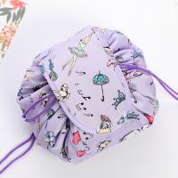 China Unicorn Print Makeup Bag For Travel Pouch with Polyester Material and Unicorn Design for sale