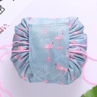 China Unicorn Print Makeup Bag For Travel Pouch with Polyester Material and Unicorn Design for sale