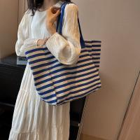 China Stay Fashionable and Organized with this Women's Custom Logo Canvas Shopping Tote Bag for sale