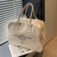 China Customized Large Capacity Open Closure Cotton Canvas Shopping Tote Bag for Women for sale